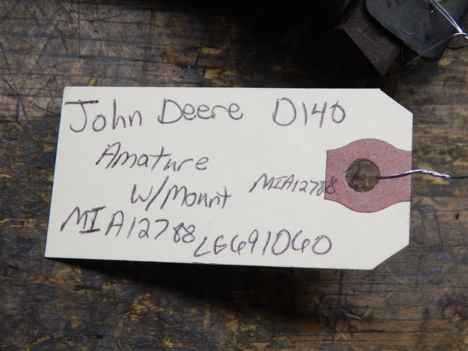 John Deere D140 Armature with Mount MIA12788 LG691060 | eBay