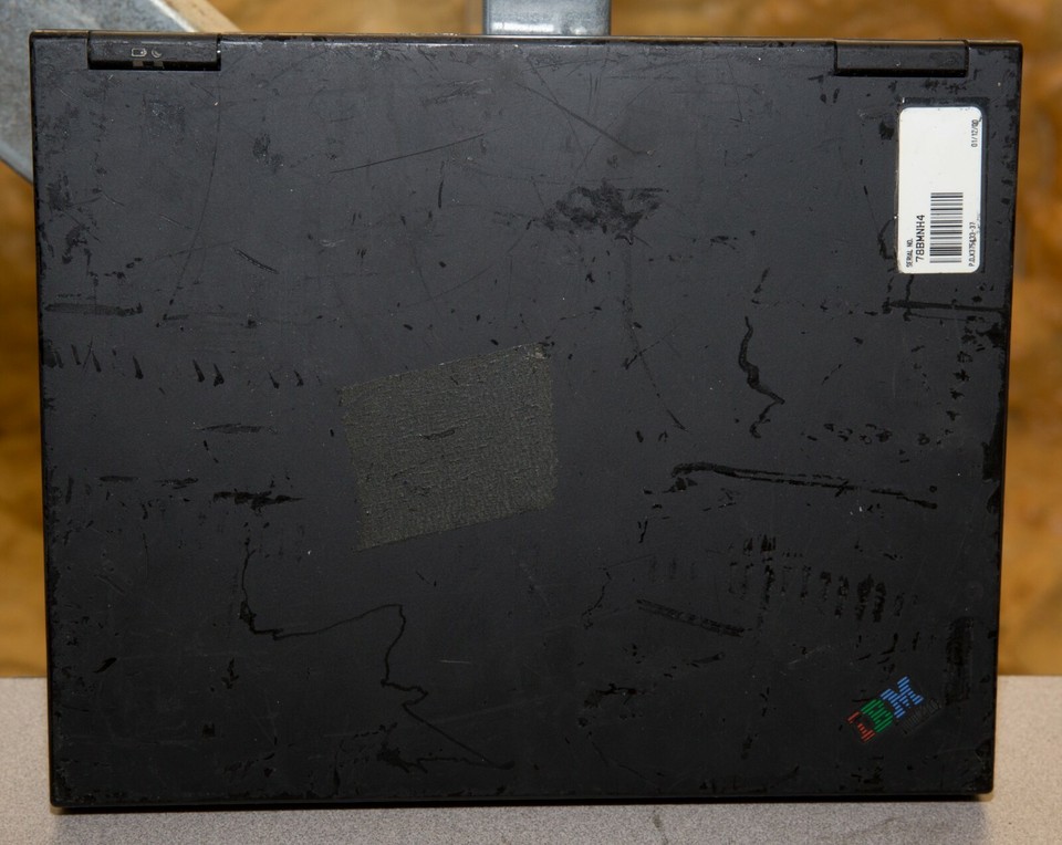Vintage IBM ThinkPad 600E 2645-4AU Pentium II 366MHz 288MB RAM 16GB SSD ...
