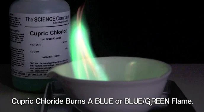 Copper Ii Chloride Flame Test