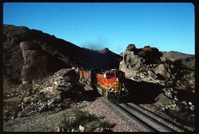 Original Rail Slide - BNSF B-N'thn Santa Fe 4862+ Kingman AZ 9-22-2001 ...