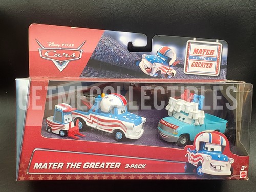 DISNEY PIXAR CARS MATER THE GREATER BUCK TOOTH VENDOR 3 PACK SAVE 6% ...