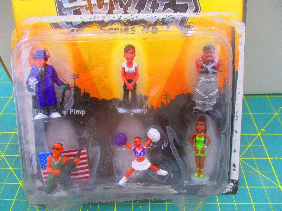 Hey Homies set of 6 Homies series # 6 Figures Blister Card package 2003 ...
