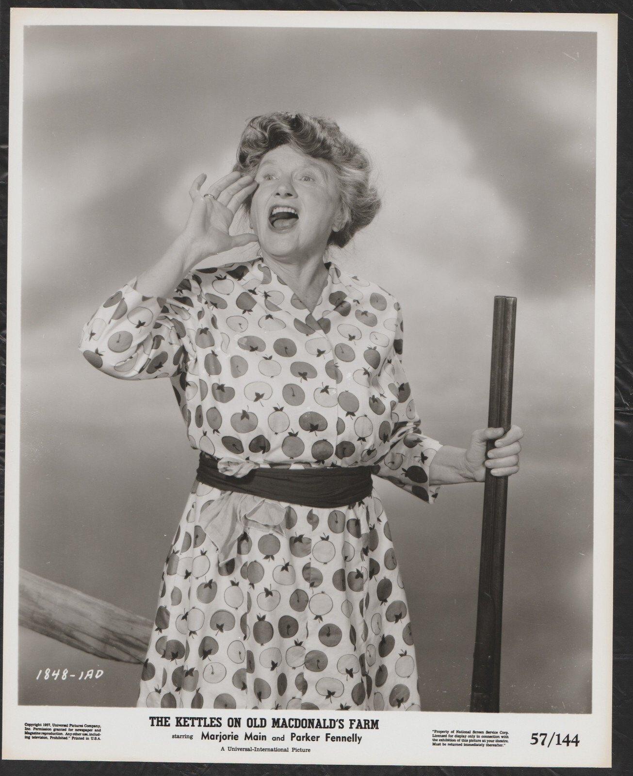 MARJORIE MAIN in The Kettles On Old MacDonald's Farm '57 SCREAMING | eBay