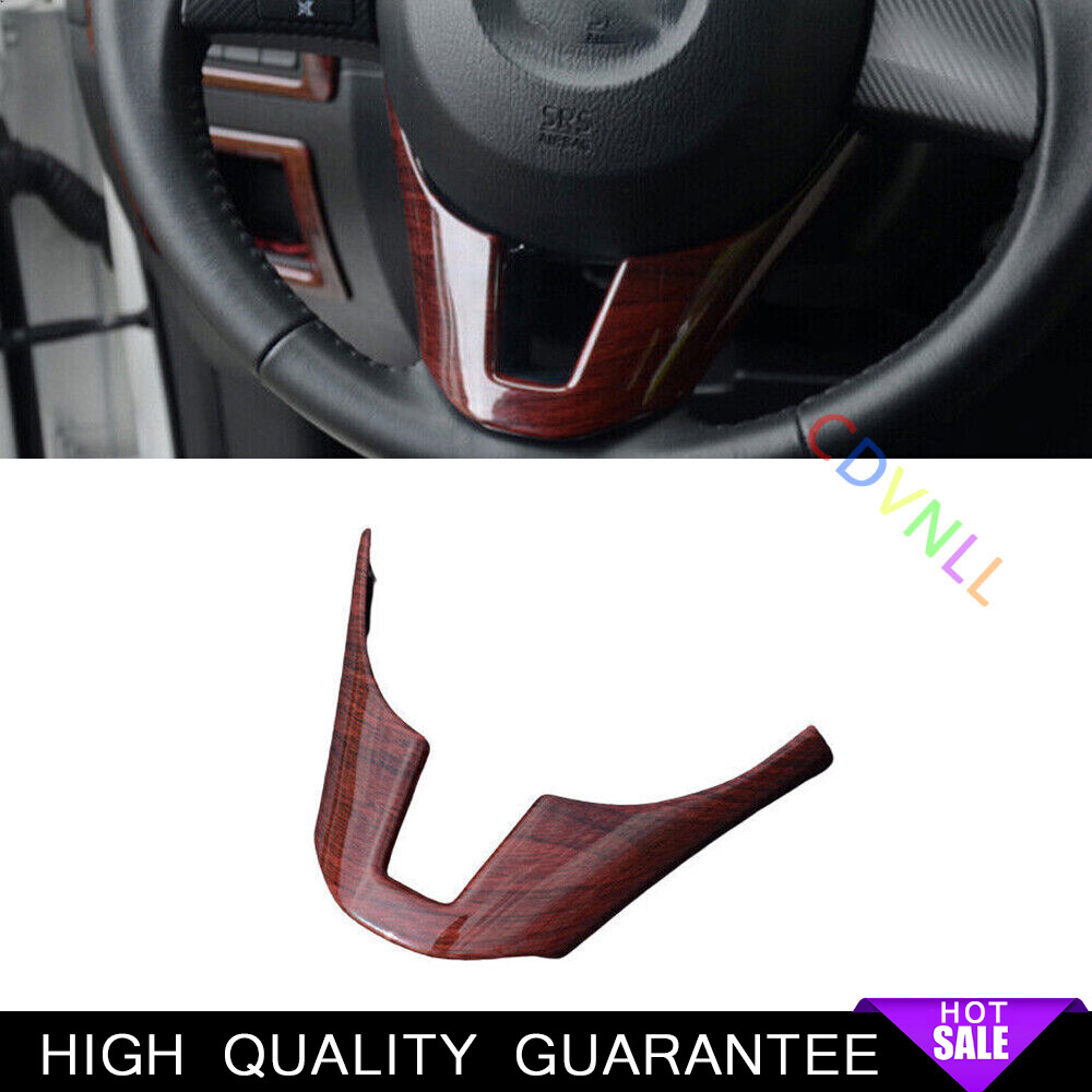 Car Steering Wheel Panel Cover Trim 1PCS Fit For Mazda 6 Atenza 2017 ...