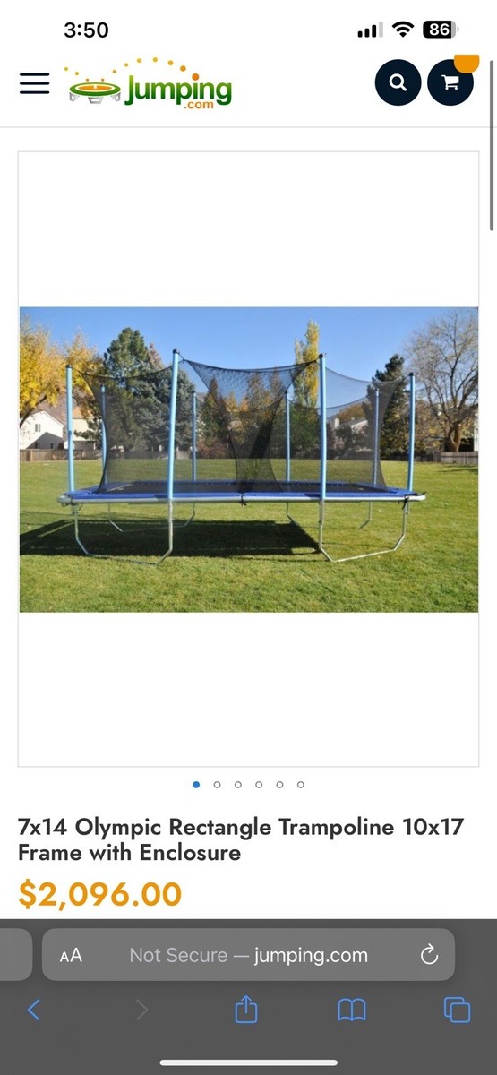 Olympic Rectangle Trampoline