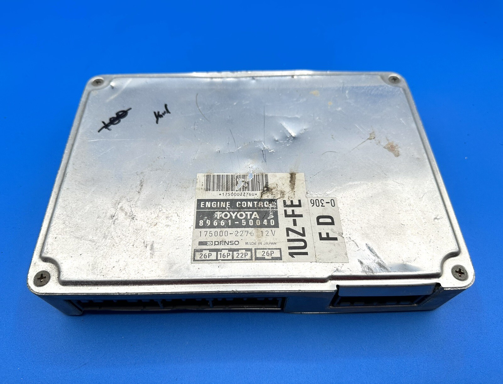 90 91 92 Lexus LS400 Engine Computer Module ECU ECM PCM oem 89661-50040 ...