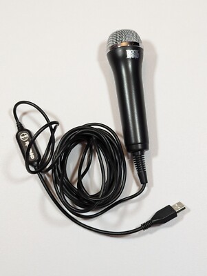 Genuine Rock Band USB MICROPHONE for PS3 / Wii / Xbox 360 / PS2 Mic | eBay