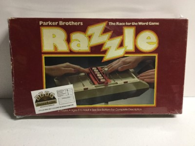 Vintage Razzle Board Game Parker Brothers 1981 Complete! | eBay