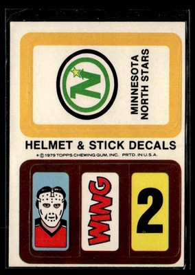 1979-80 Topps - Helmet & Stick Decals - #NNO Edmonton Oilers | eBay