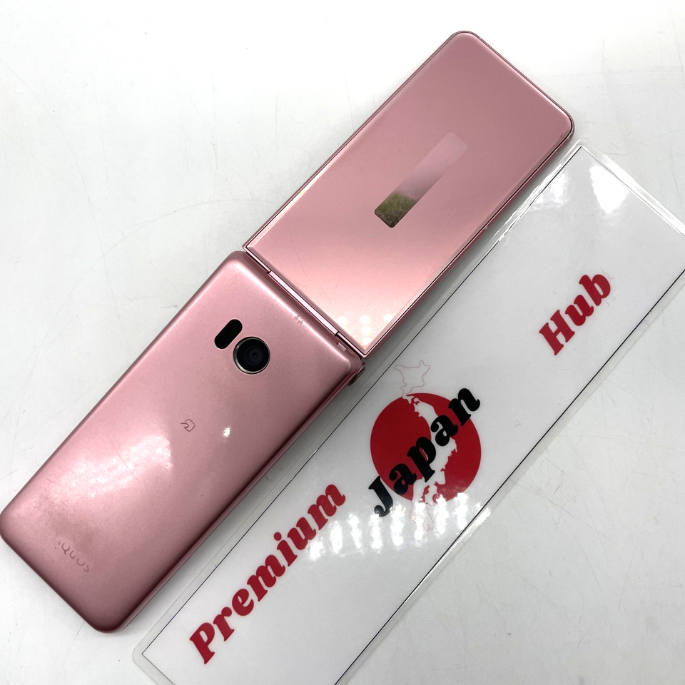 SHARP Aquos Keitai 2 SH-01J Pink Sakura Cute Flip Phone Japan Unlocked ...