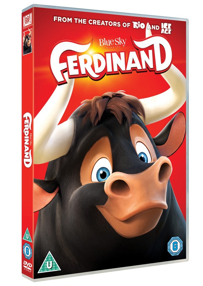 Ferdinand (DVD) Jack Gore John Cena Kate McKinnon Bobby Cannavale (US ...