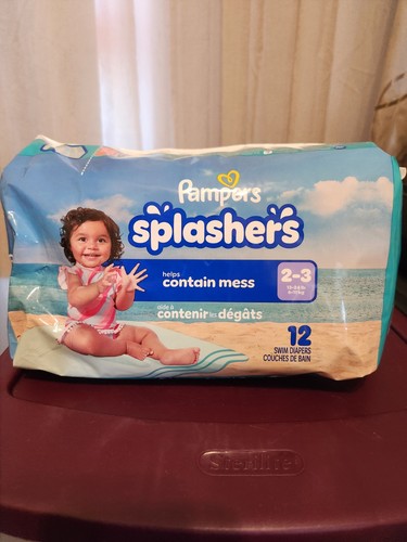Pampers Splashers Baby Diapers Small 13-24 lb For Beach/Pool/ Swim ...
