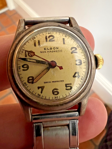Vintage Elbon Mens Wristwatch in working condition | eBay