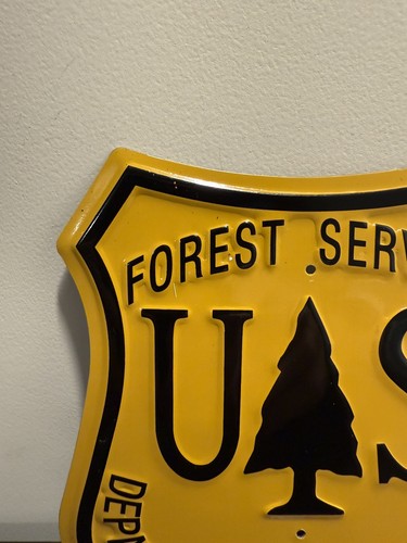 vintage NOS US Forest Service Department Of Agriculture Embossed Shield ...