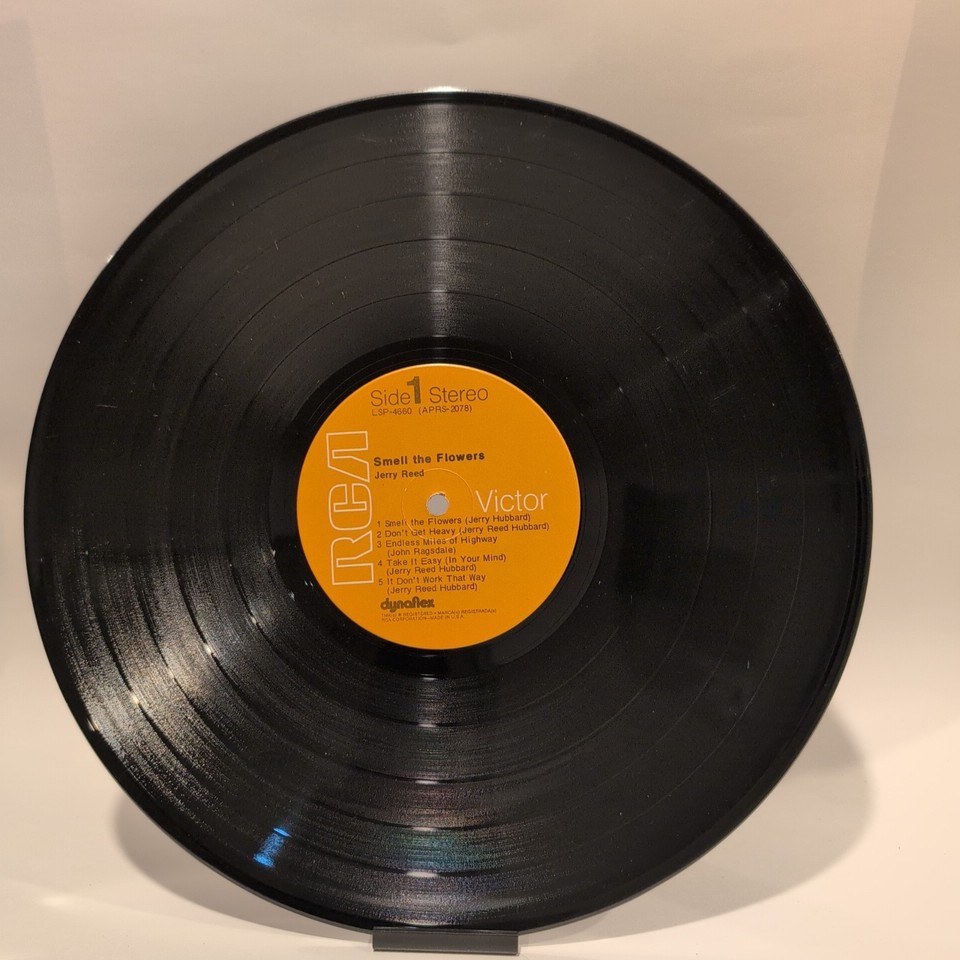 JERRY REED:Smell The Flowers RCA LSP-4660 LP 1972 G+/G+ | eBay