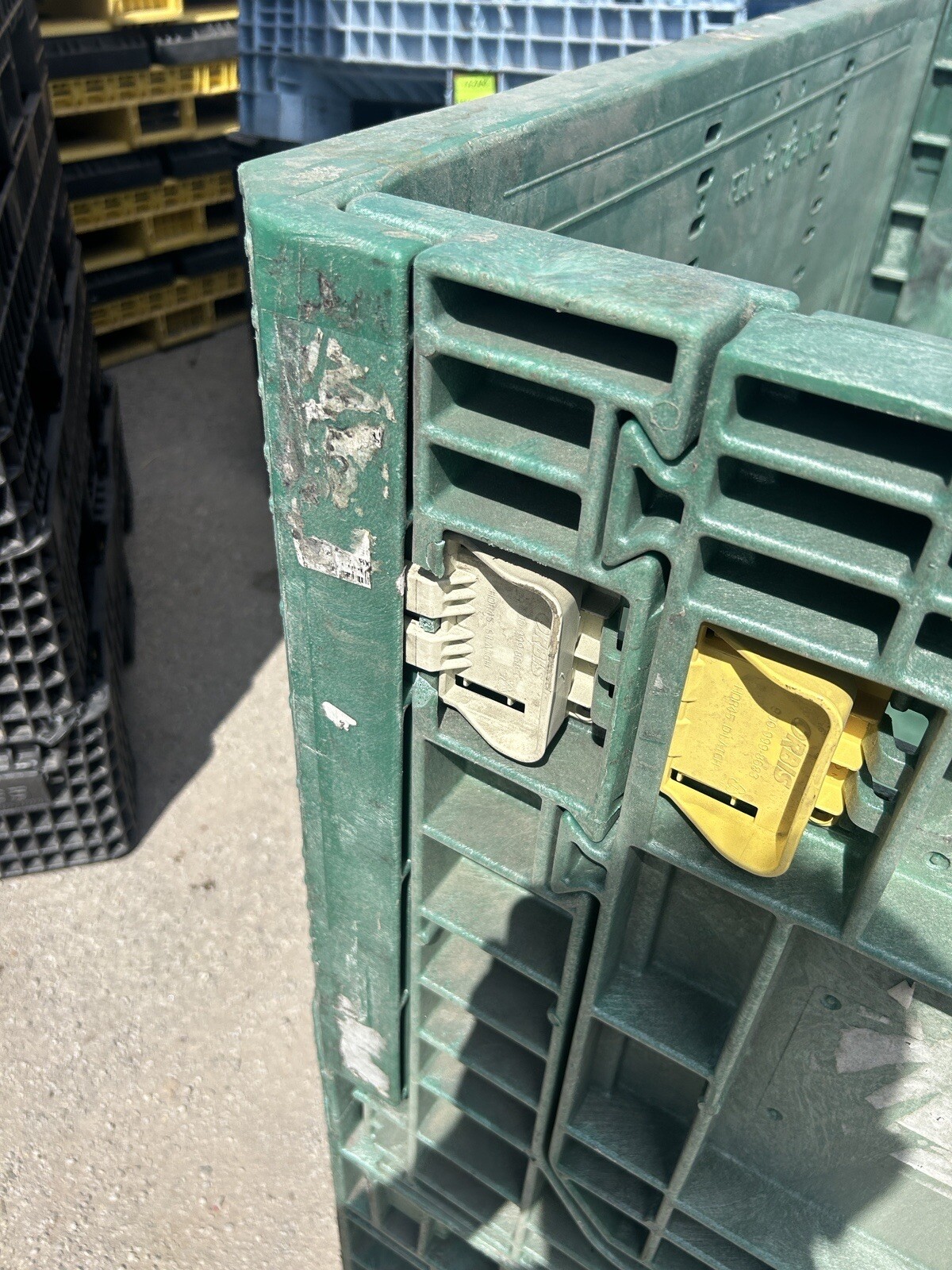 Collapsible Containers Pallet Boxes Tote Bin Orbis Ropak Buckhorn Arca ...