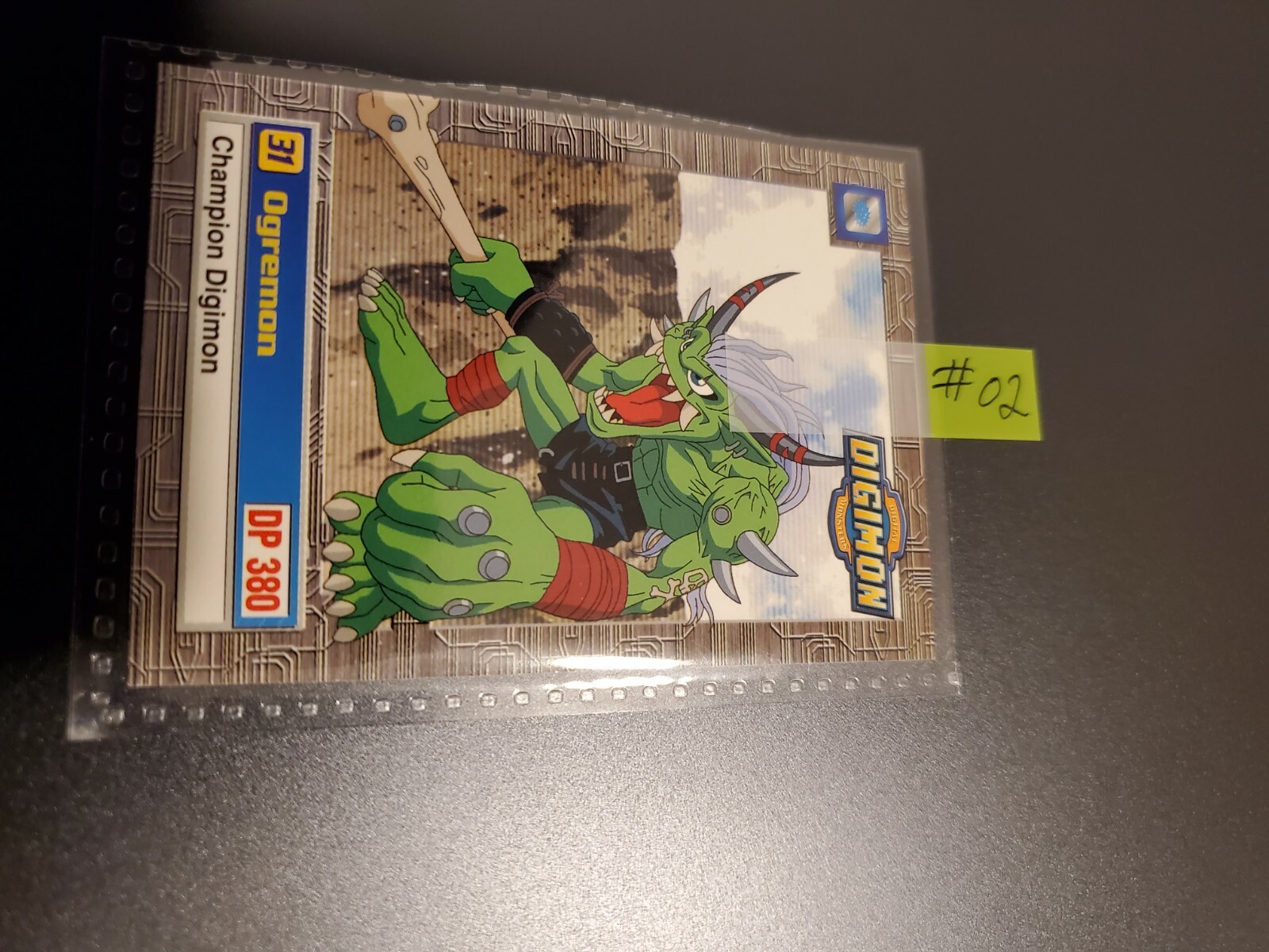 Ogremon 29/34 Digimon Trading Card Animated Series | eBay