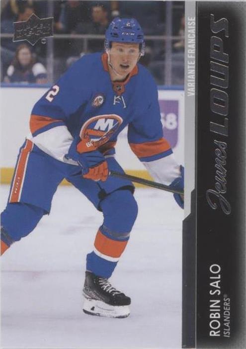 2021-22 Upper Deck Extended Series - Young Guns Robin Salo #726 French ...