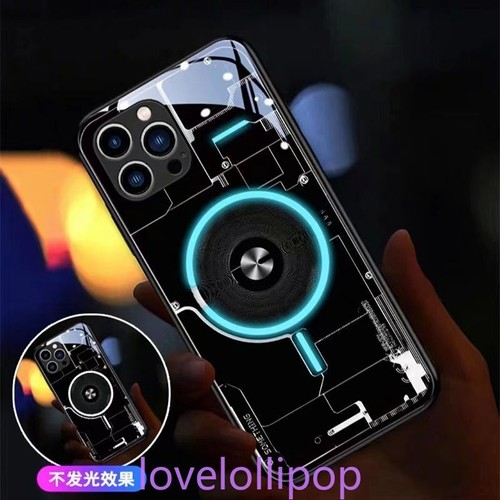 Induction Glow LED Light up Phone Case Cover for Samsung Galaxy S22 S23 ...