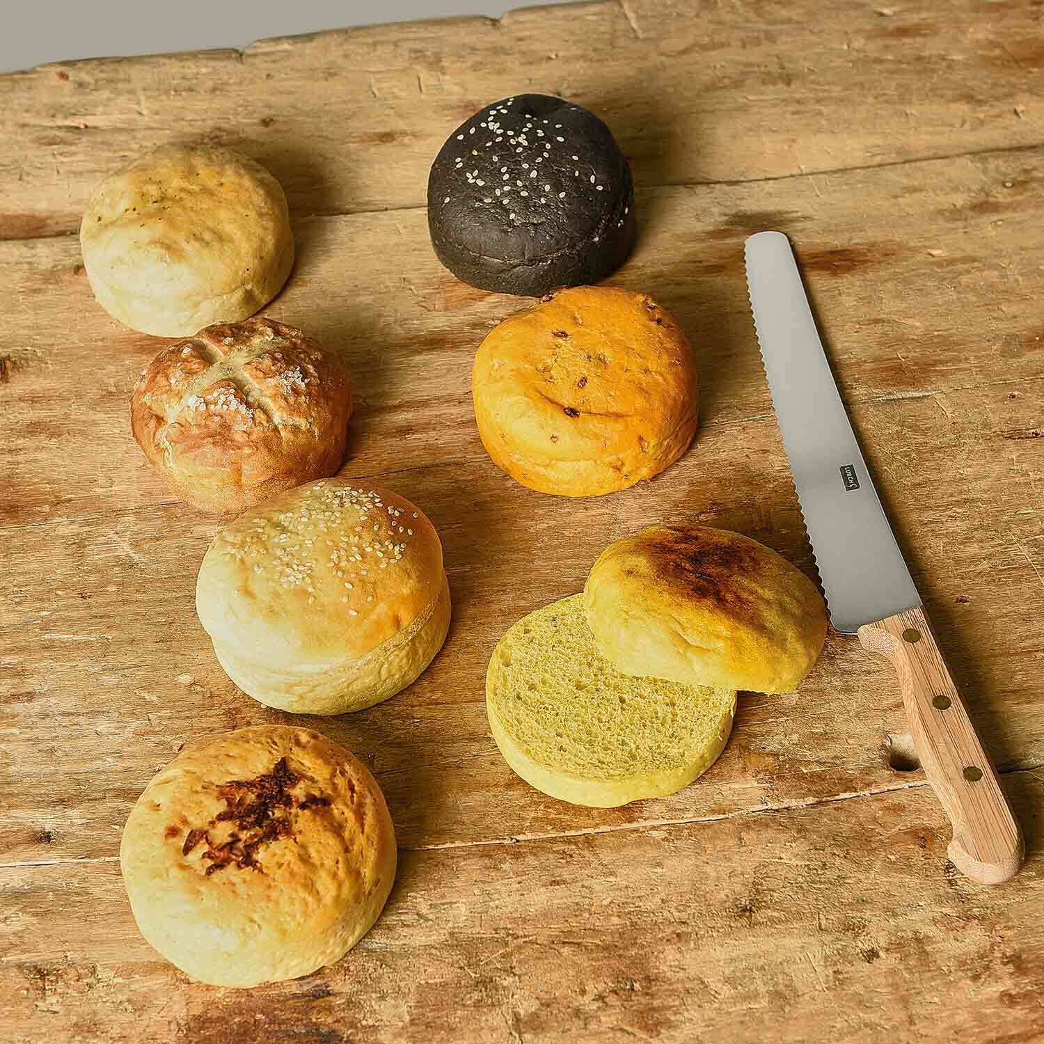 FlexiForm Burger Buns groß Ø 10 cm Brötchenform Silikon Backform | eBay