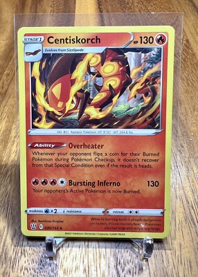 Centiskorch 030/163 Non Holo Rare SWSH Battle Styles Pokemon Card NM | eBay
