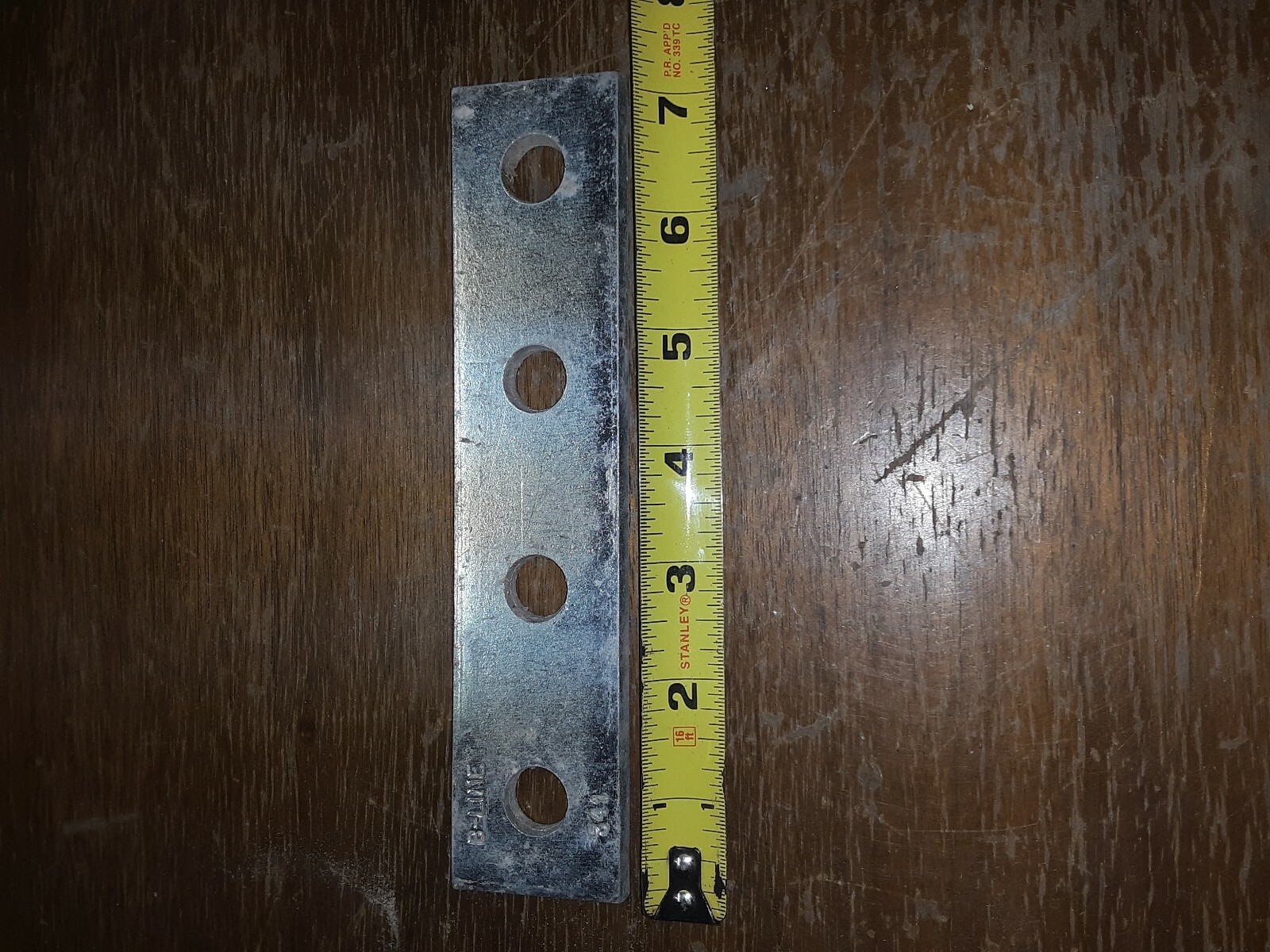 Lot of (25) Cooper B-Line B341 4-Hole Splice Plate Zinc Plated. NEW ...