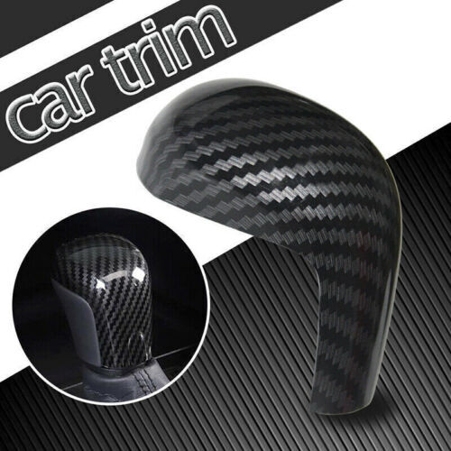 Gear Shift Knob Lever 1PC Carbon Fiber Center Console For Toyota Camry ...