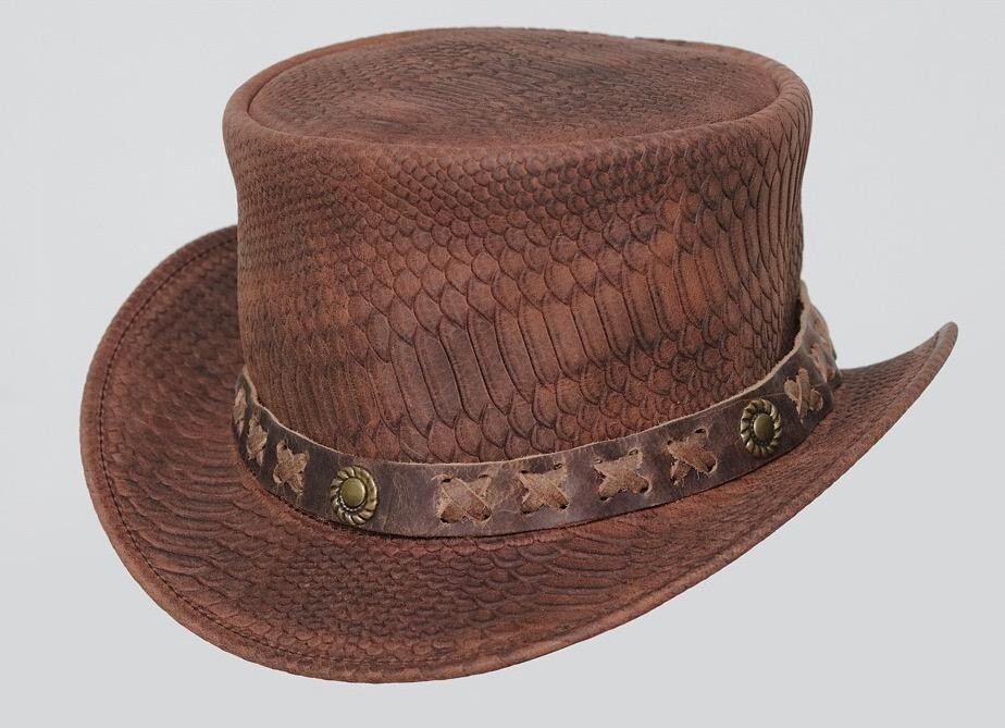 Men's Real Leather Western Vintage Cowboy Hats | eBay