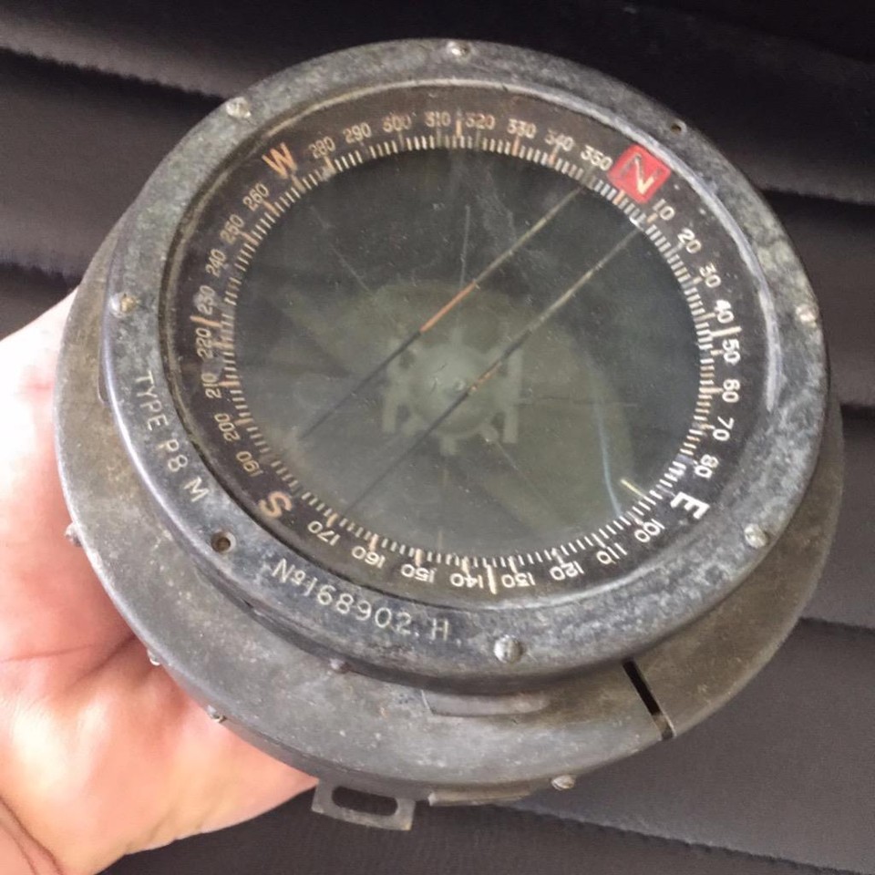 WW2 British Royal Air Force Navigational Compass REF 6A/726 | eBay