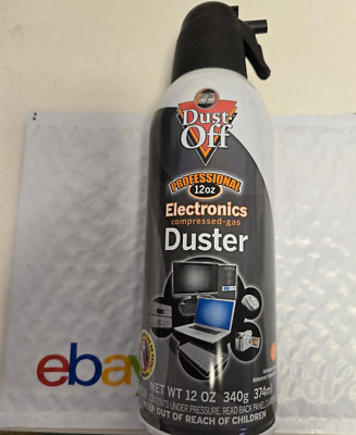 Dust Off Compressed Gas Duster Professional 12 oz Falcon DPSXL12 | eBay