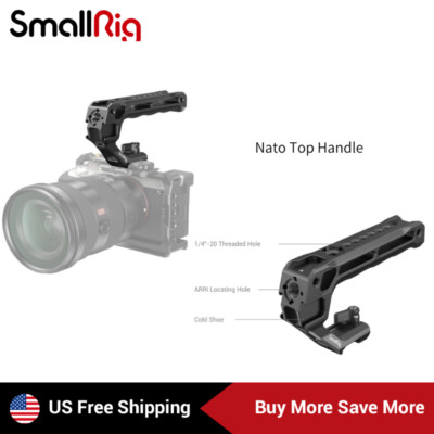SmallRig NATO Top Handle for LED |Any accessories features NATO Rail ...
