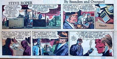 Steve Roper & Mike Nomad - full color Sunday comic page - December 22 ...