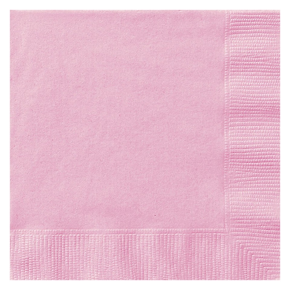 Paper Napkins Party Serviettes, 2 ply soft 33cm choice of 23 colours ...