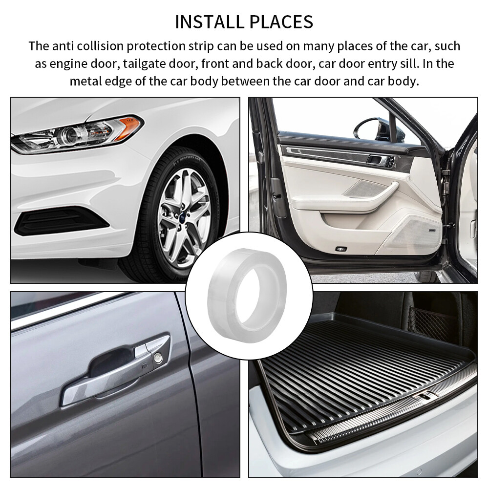 Easy Install SUV Anti Collision Cars Protection Strip SelfDoor Sill | eBay