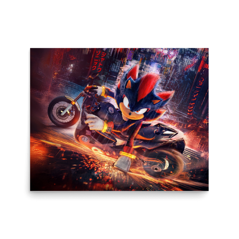 Flame Shadow The Hedgehog