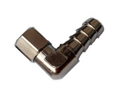 3/8" Barb x 3/8" Female BSPP BSP Brass 90° Elbow Swivel Rotating 360 ...