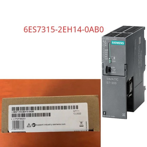 1 pc 6ES7315-2EH14-0AB0 New SIMATIC S7-300 CPU 315-2 PN/DP,DHL OR FEDEX ...