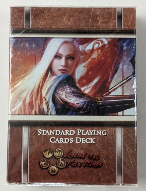 Legend of the Five Rings Standard Playing Cards Deck NEW Sealed L5R AEG ...