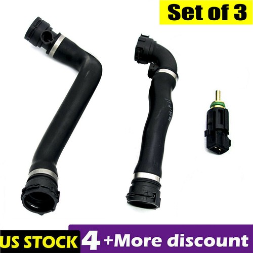 Lower & Upper Radiator Hose Kit + Sensor Set For BMW 323i 325i 328i ...