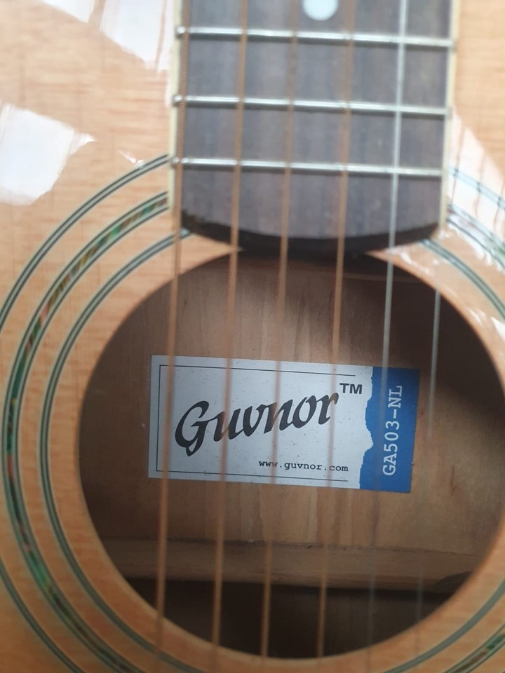 GUVNOR GA503 PARLOUR GUITAR USED EXCELLENT CONDITION | eBay UK
