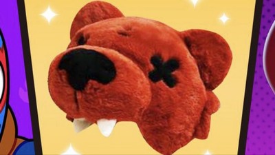 Supercell Brawl Stars Nita Nita Bear Hat Hat Official #PCG3BS | eBay