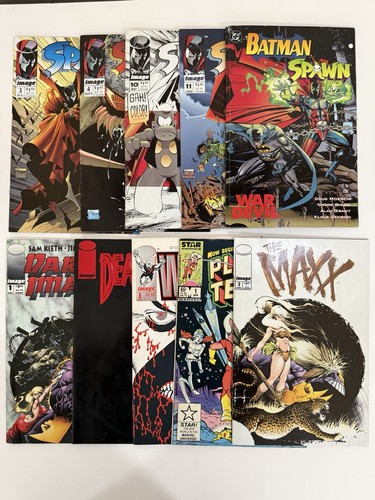 Spawn, Batman/Spawn, Planet Terry, Maxx | Image & Star Comics Lot (10 ...