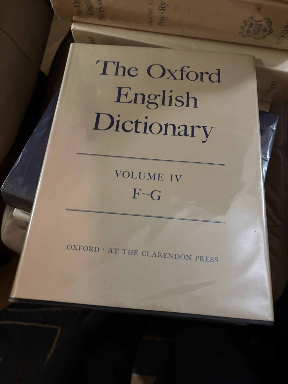 Oxford English Dictionary OED Complete Set 12 Vol. 1970 + 5 Vol. Suppl ...