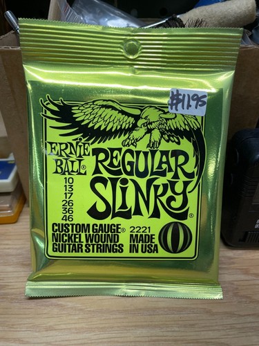 Ernie Ball Regular Slinky Strings | eBay