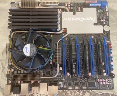 Asus P6T7 WS SUPERCOMPUTER , i7-990X , 24GB Memory | eBay