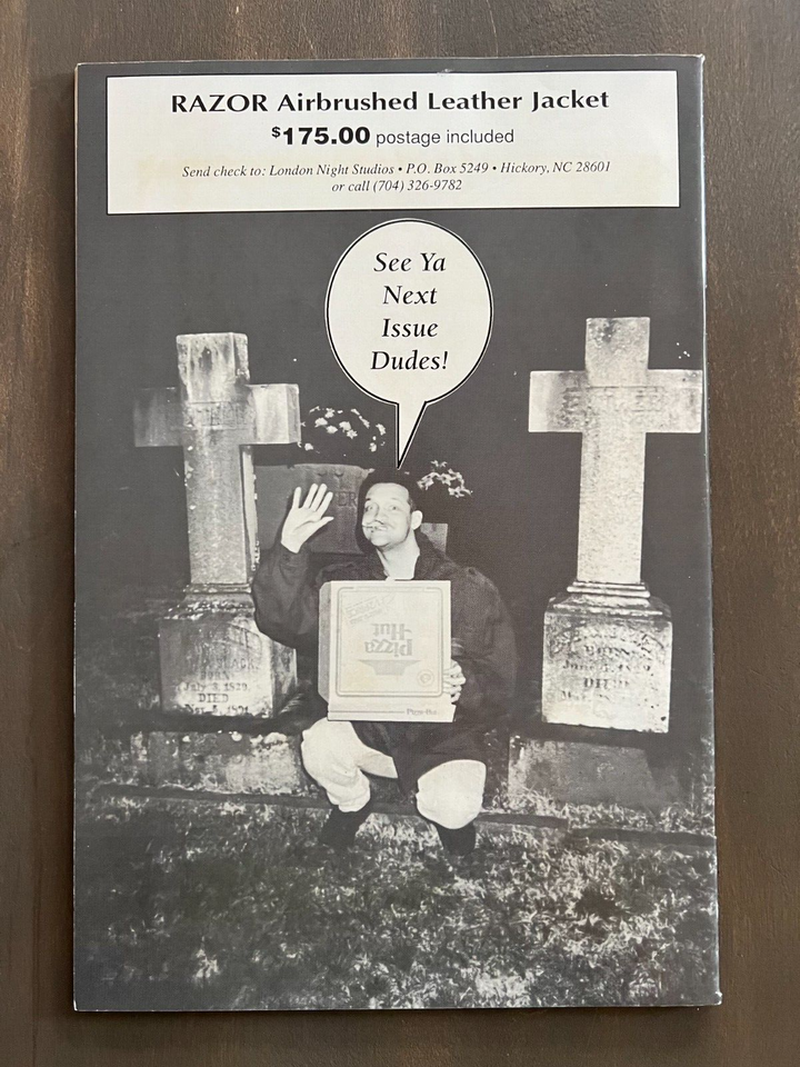 💥 Razor # 2 Blue Limited Ed Variant Signed & Numbered by Everette ...