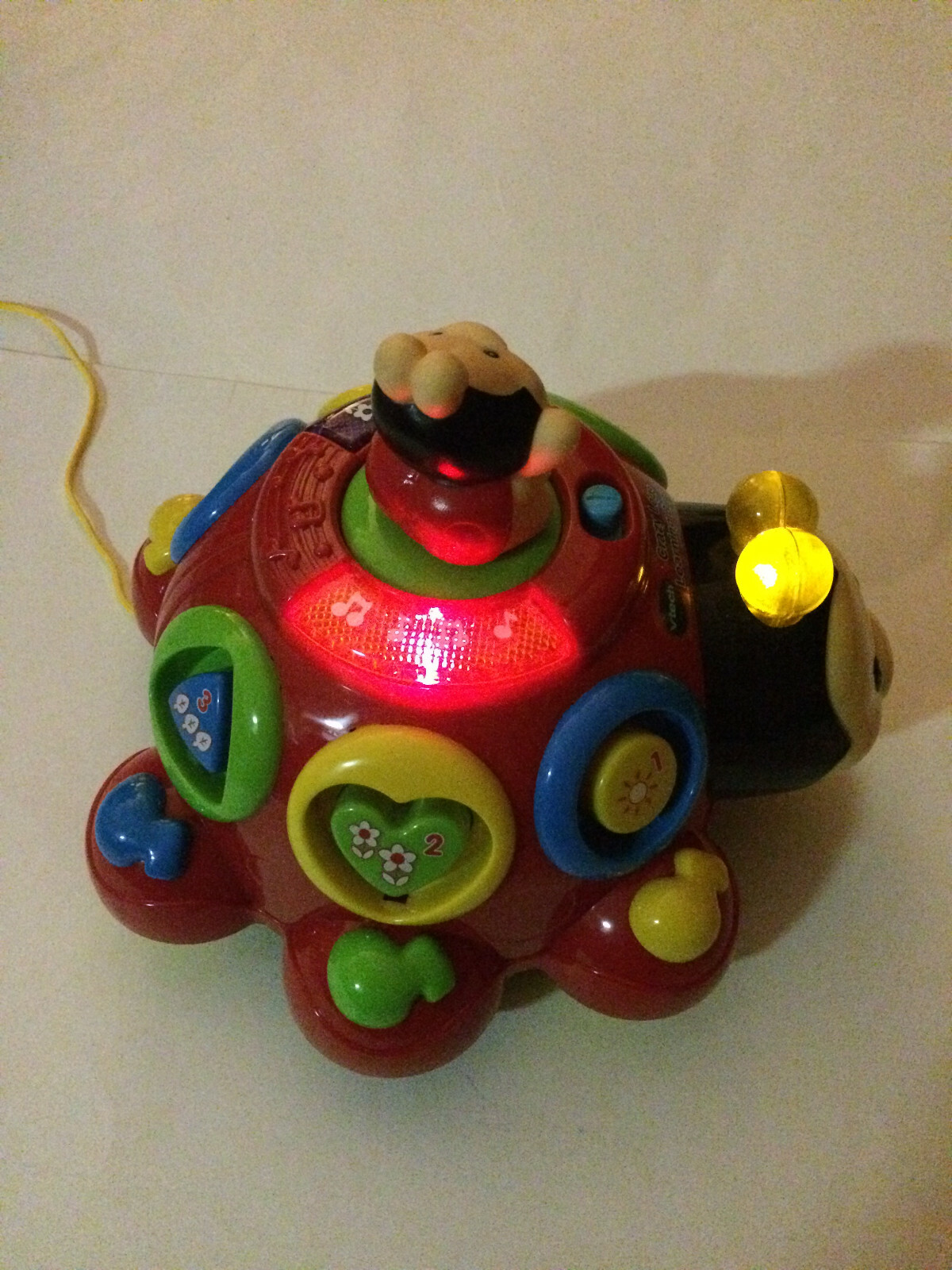 Very Cute Vtech Electronic "Crazy Legs Learning Bugs" Ladybug ~ 1 - 3 ...