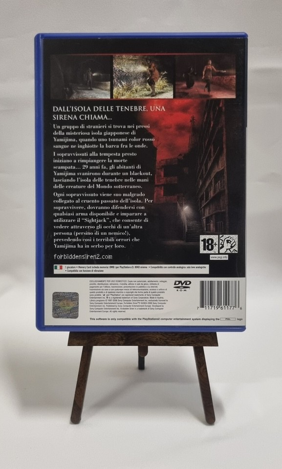 Forbidden Siren 2 PS2 PlayStation 2 Completo PAL ITA Italiano SCES ...