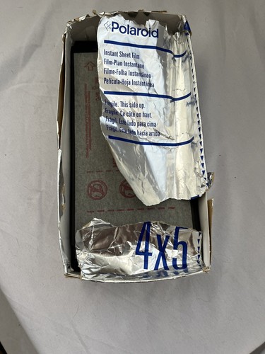 POLAROID 4x 5 Film - TYPE 59 Polacolor ER - Open Box - 13 Sheets - Exp ...