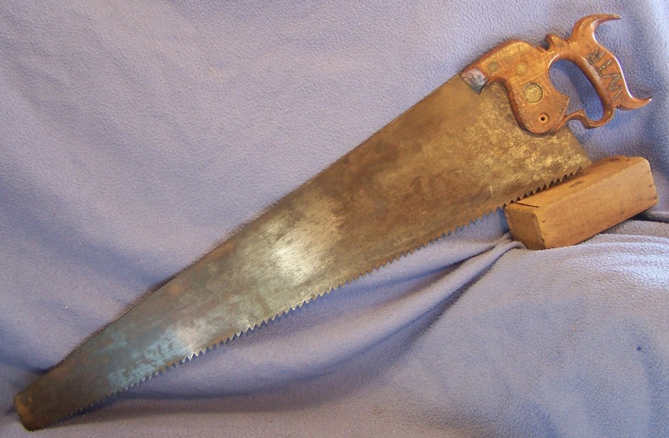 1840's HENRY DISSTON KEYSTONE WORKS 1st medallion eagle die stamped ...